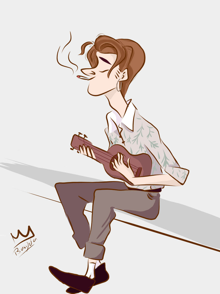 inspired by the webtoon "Edith" Vassilia - Illustrations ART street