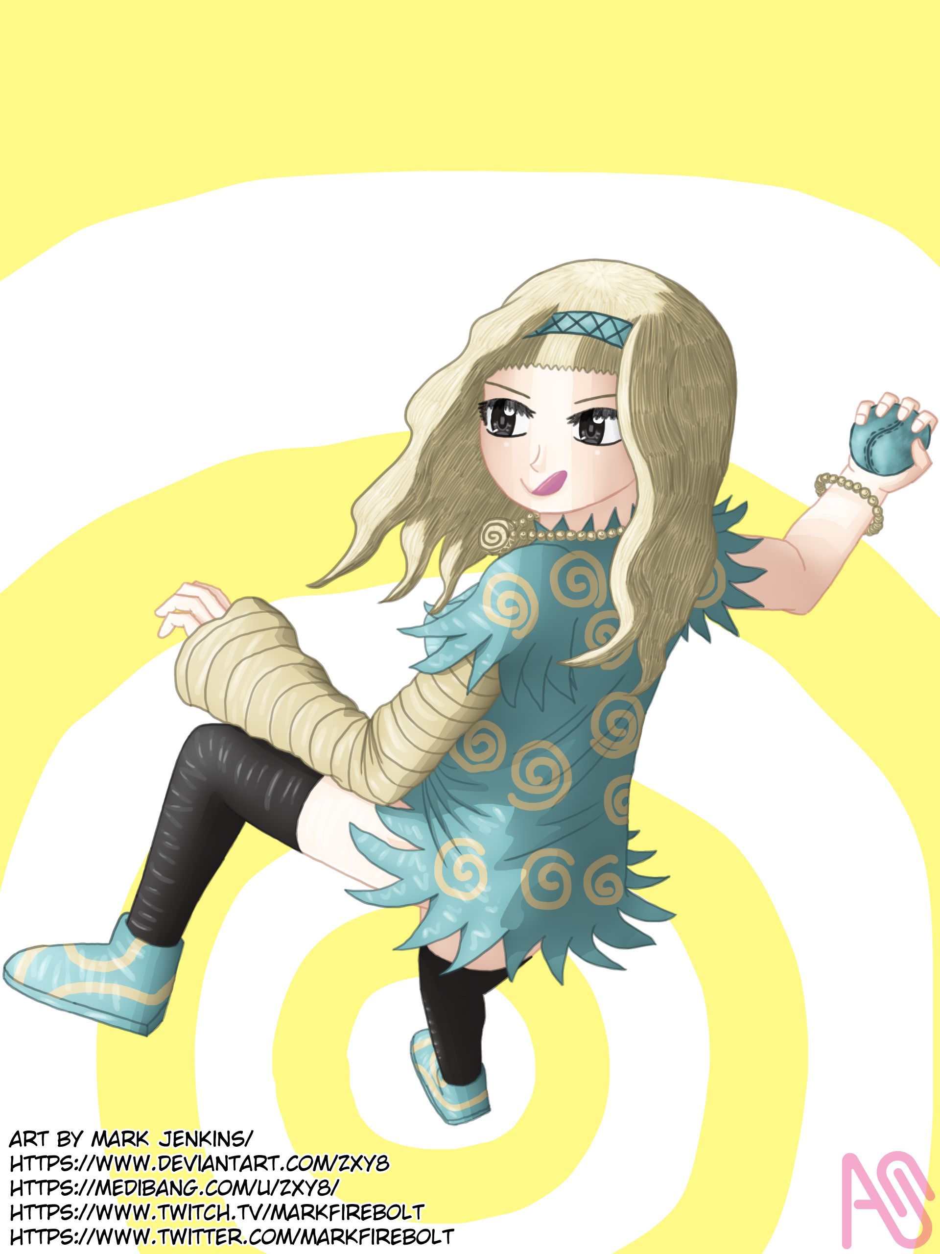 Omanyte gijinka - Pokemon zxy8 - 插图 ART street