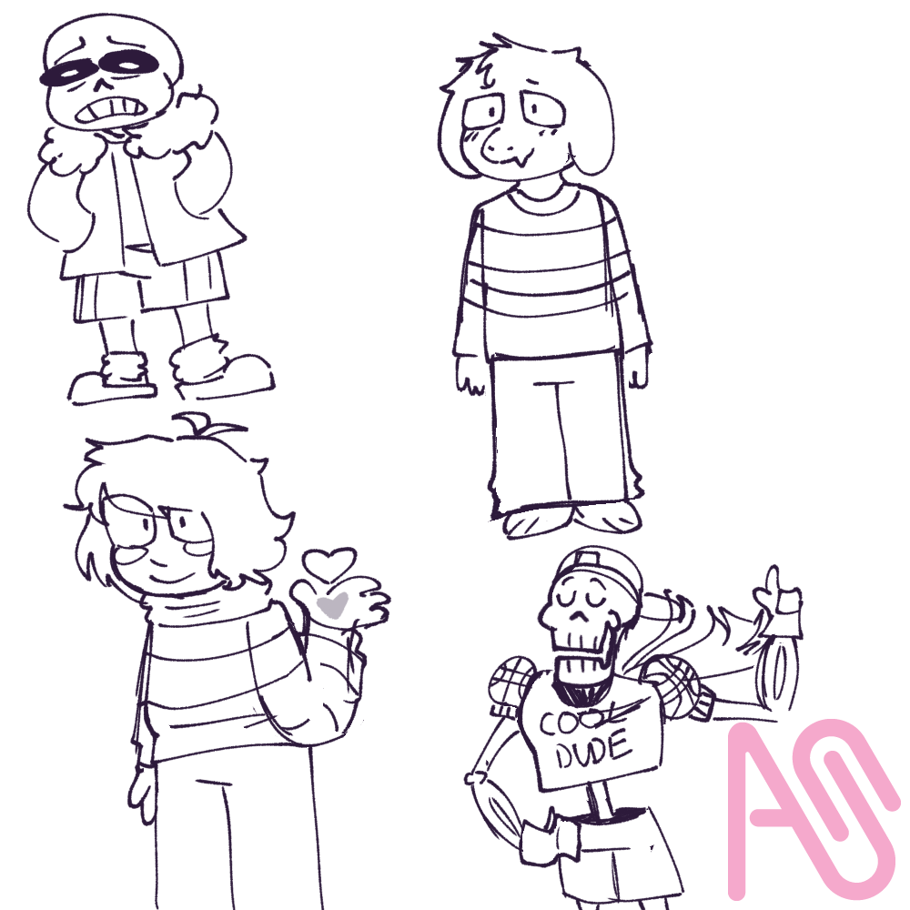 UNDERTALE DOODLES!!! :3 Gibbly bob boy - Illustrations ART street