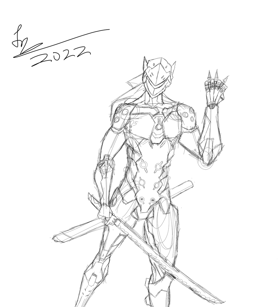 Genji fanart Lokison - 插图 ART street