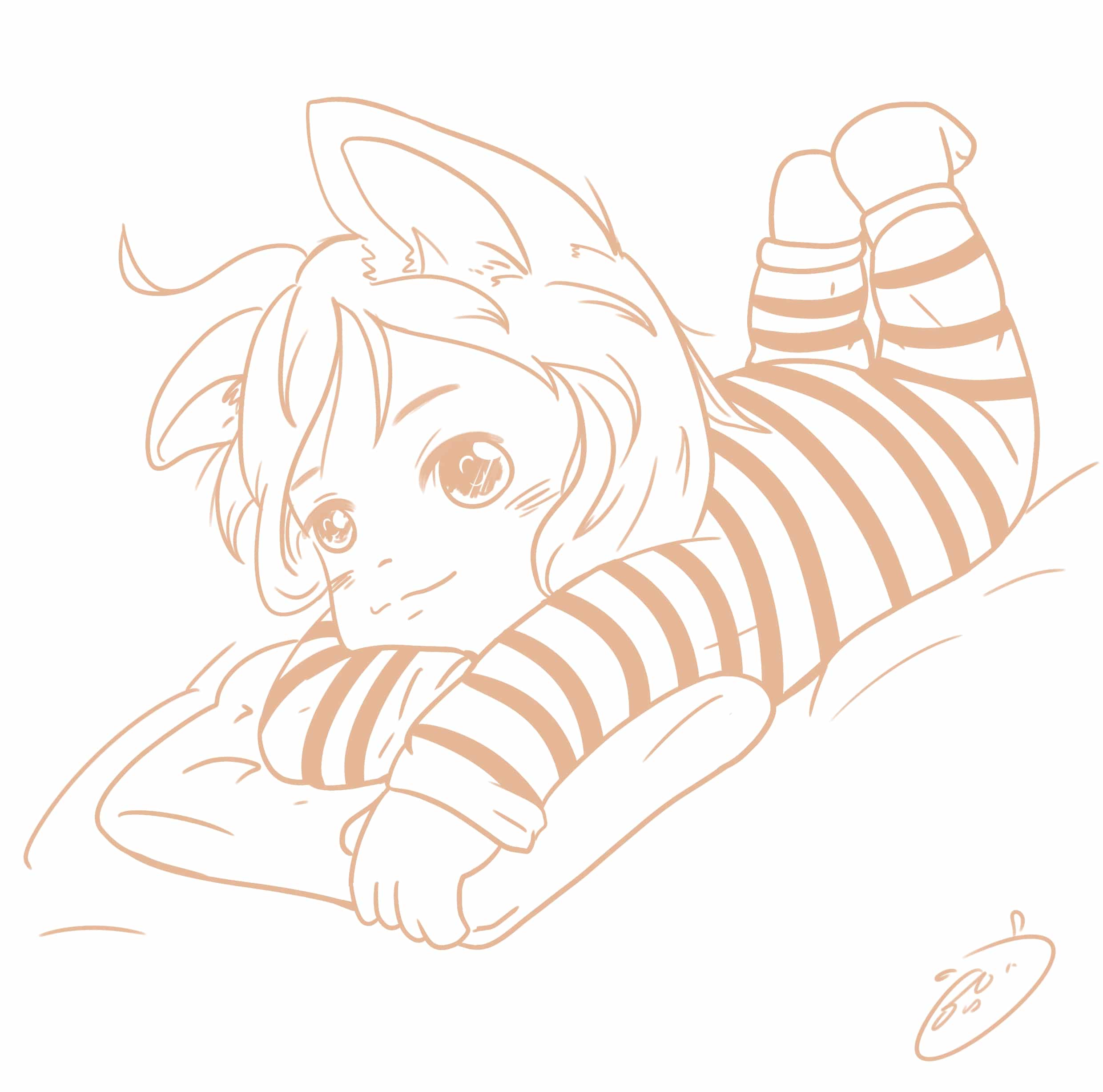 Little cat A_Raaa - Illustrations ART street