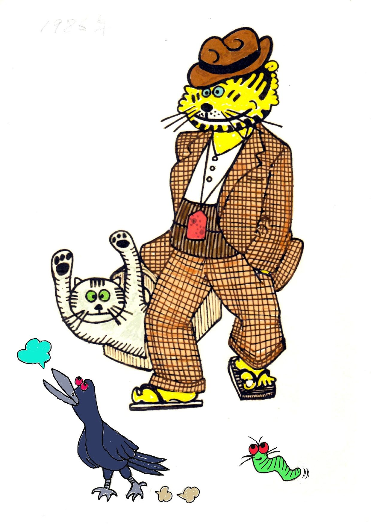 1986nenga Daizaemon - Illustrations ART street