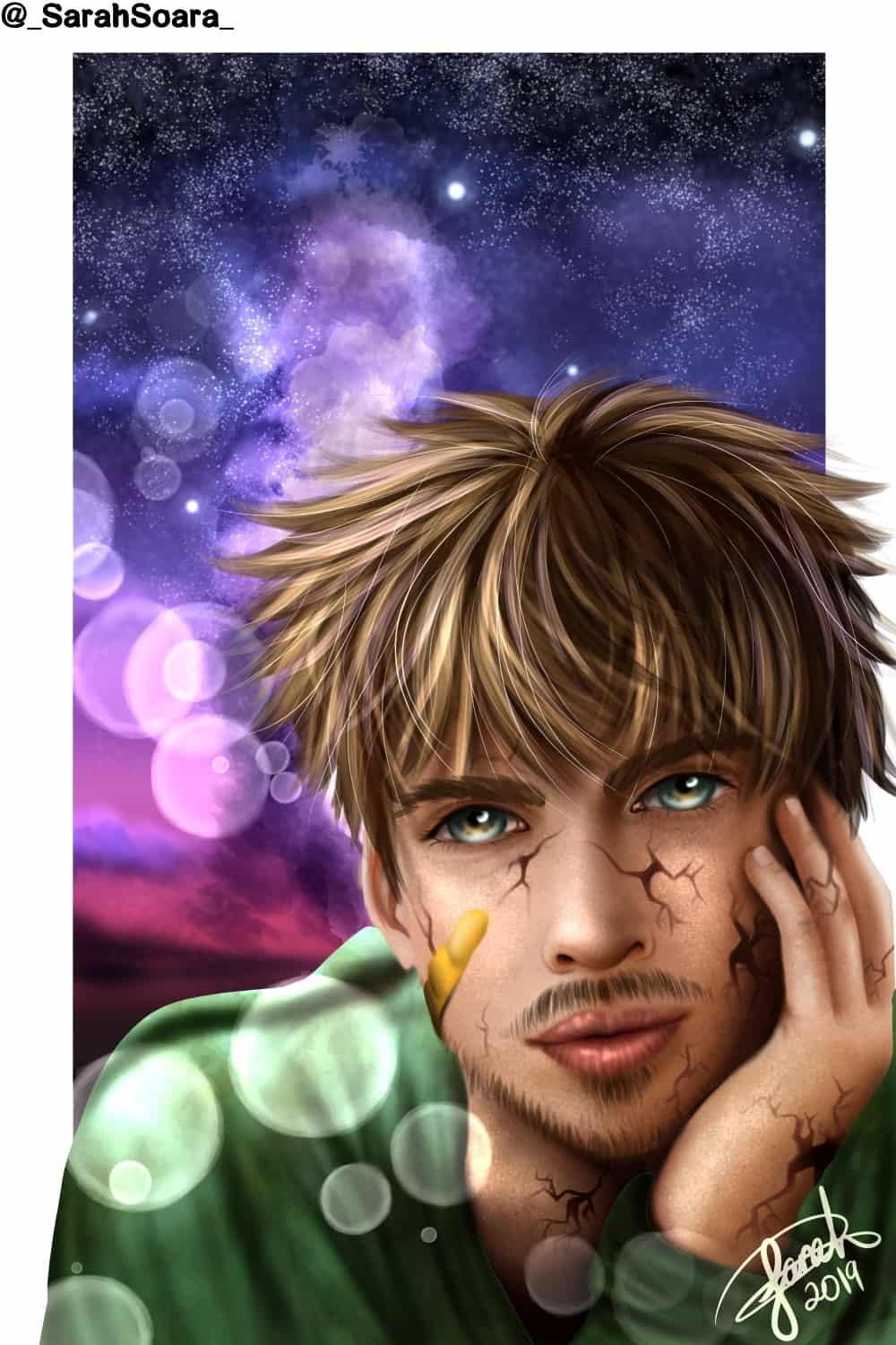 Cracked Galaxy SarahSoara - Illustrations ART street