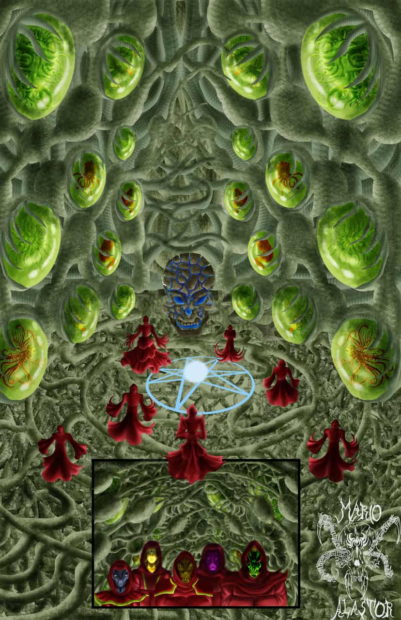 Alien comic page 2 Mario Alastor - Illustrations ART street