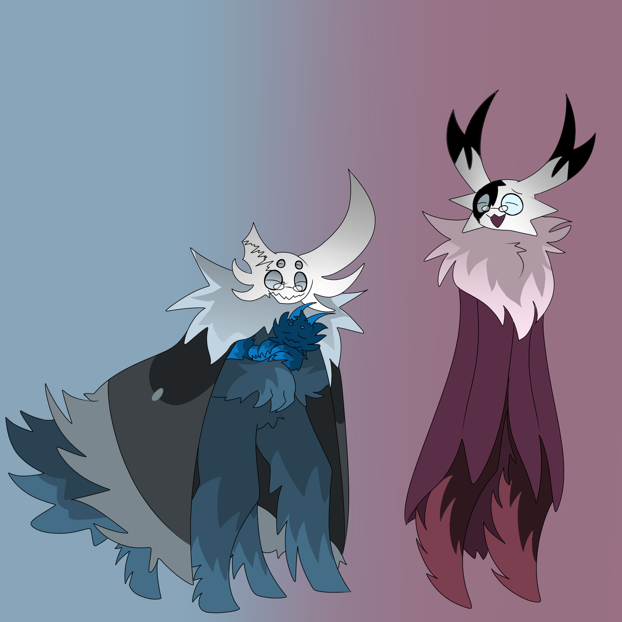 Quirras,Spruce,and Jewel from memory Kebby - Illustrations ART street