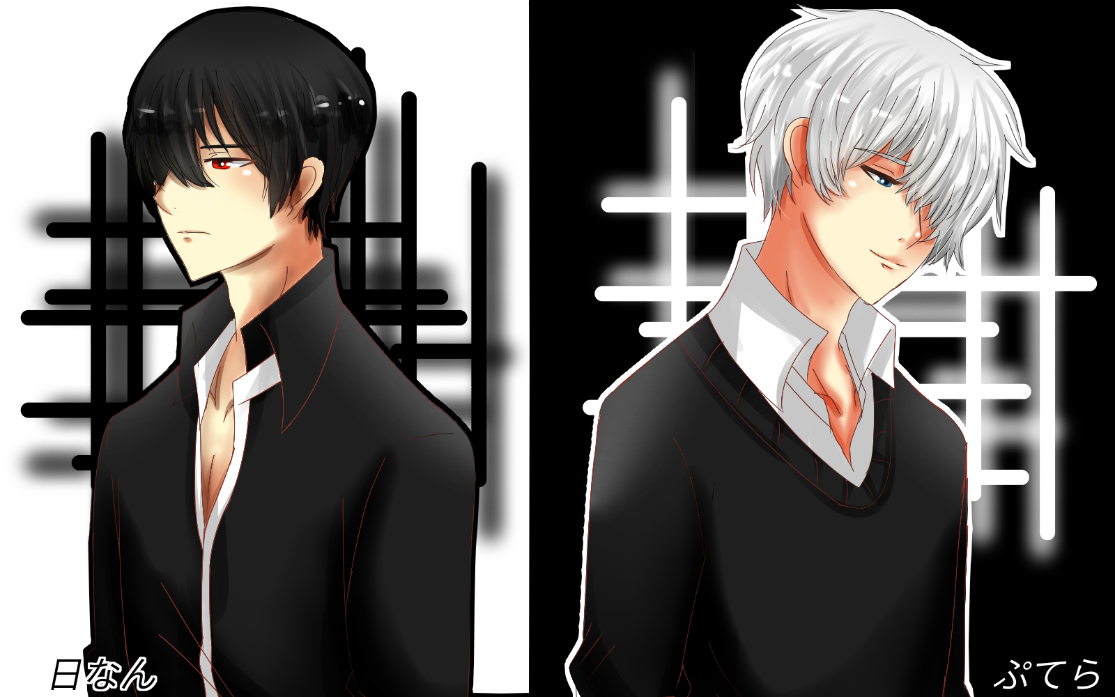 Hinan And Putra OC Neko Celleng - 插畫 ART street