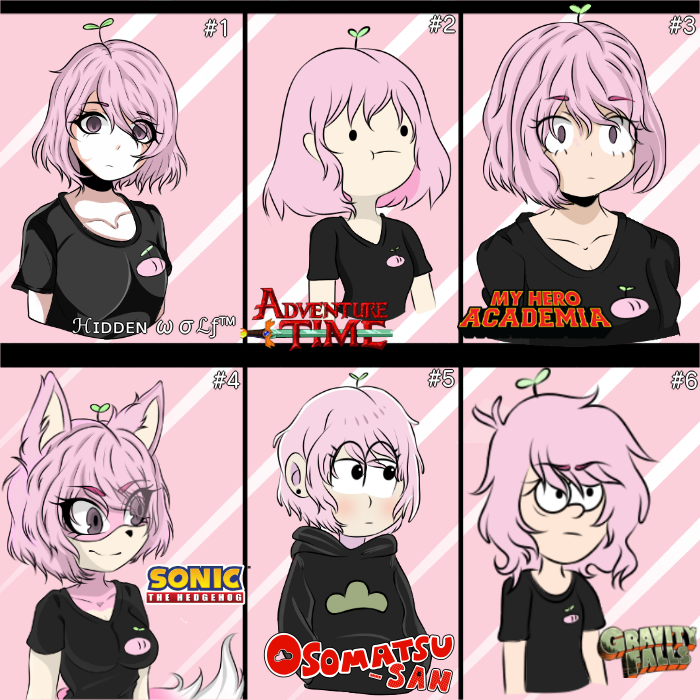 🍒Art style challenge🍒 🍓ℋɪᴅᴅᴇɴ ωσℒƒ & Panik™🌱 - Illustrations ART street