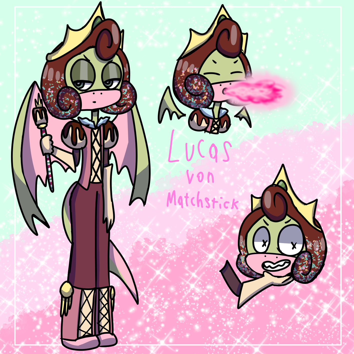 Lucas von Matchstick reference sheet ☆Mia Starcloudz☆ - Illustrations ART street