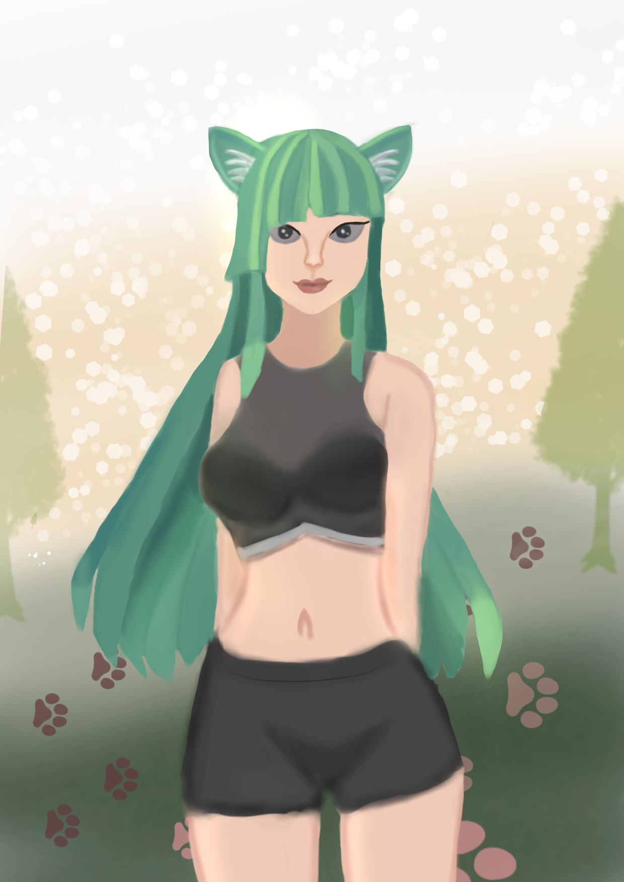 Cat woman Swiz - Illustrations ART street