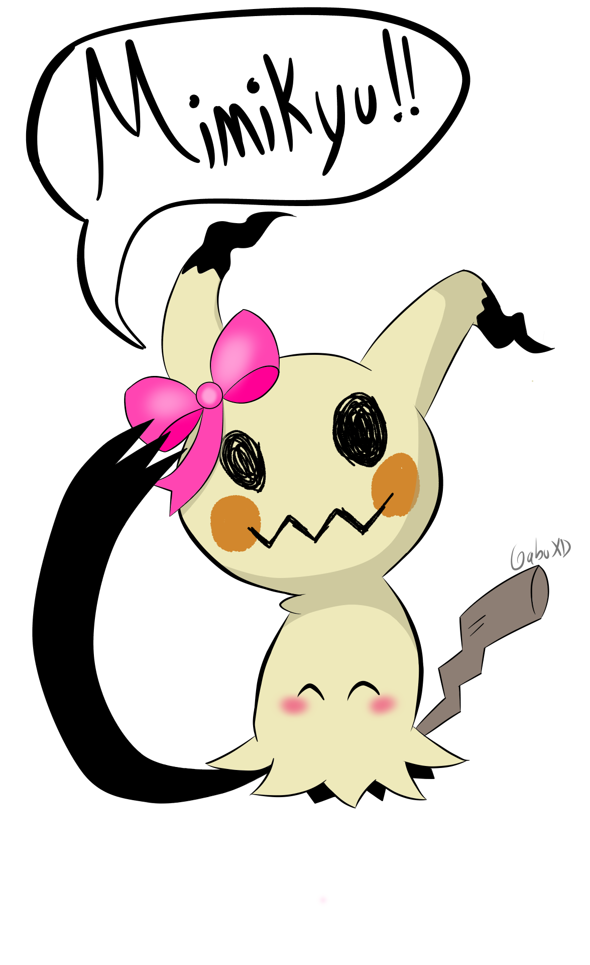 Mimikyu_Gabu GabuXD - Illustrations ART street