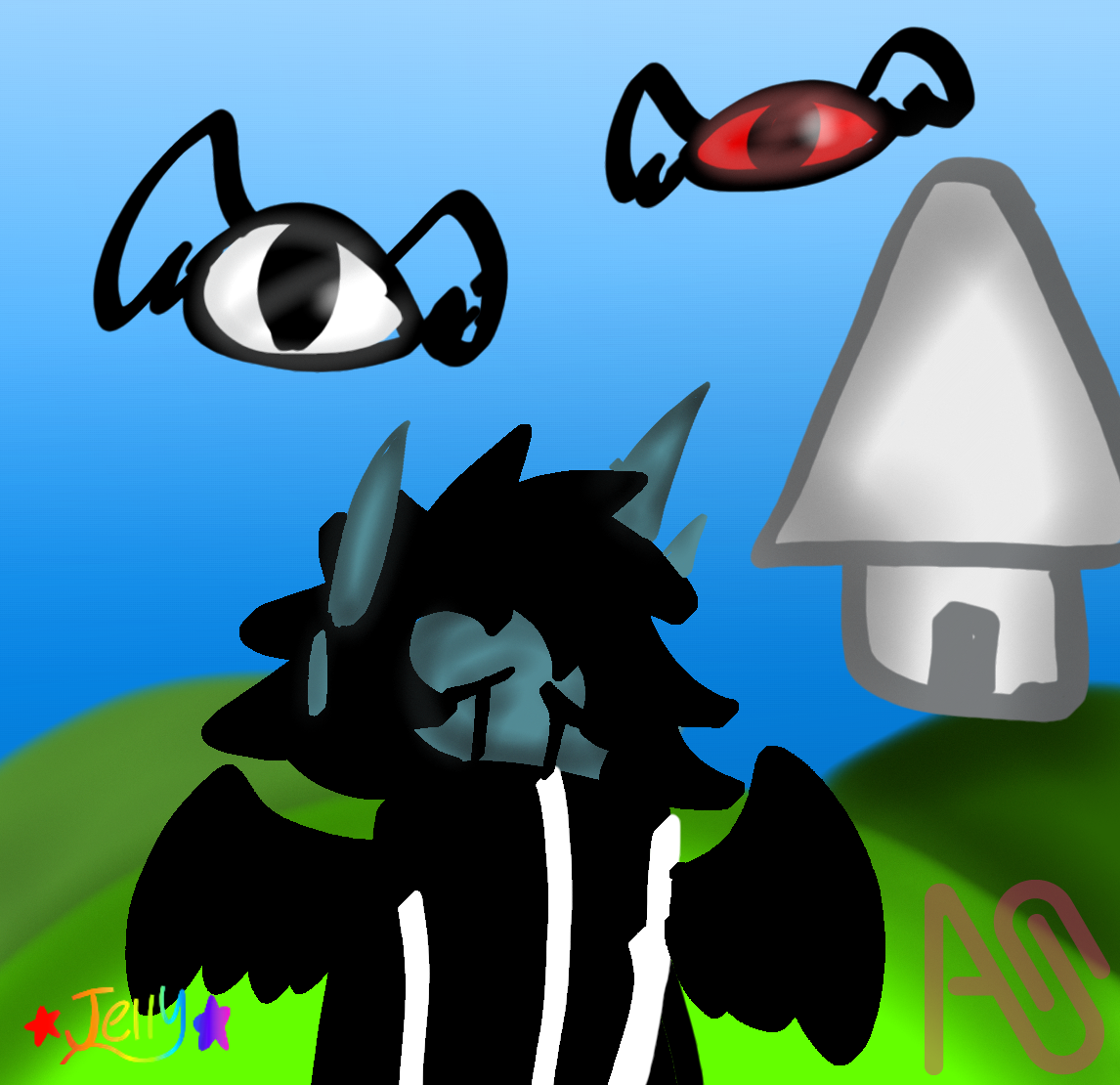 wired core (trash art) ☆*: .｡. ZERO☆*: .｡. - 插图 ART street