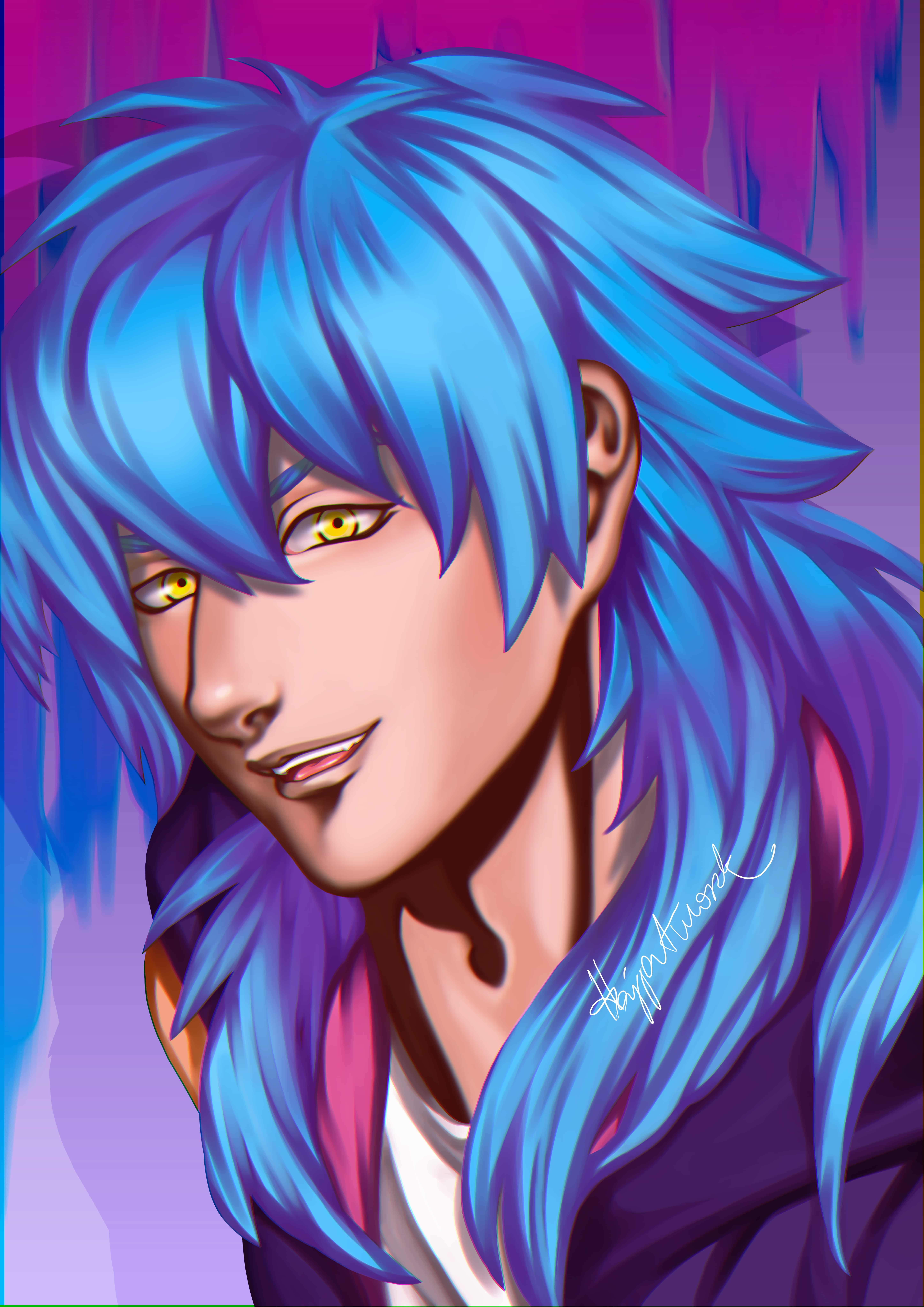 Sly Blue Bianca - Illustrations ART street