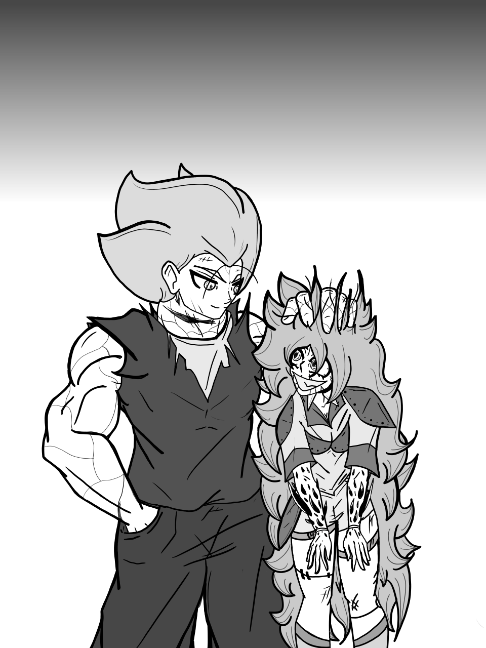 Hakim y Abdullah Daigou StarVaker - Illustrations ART street