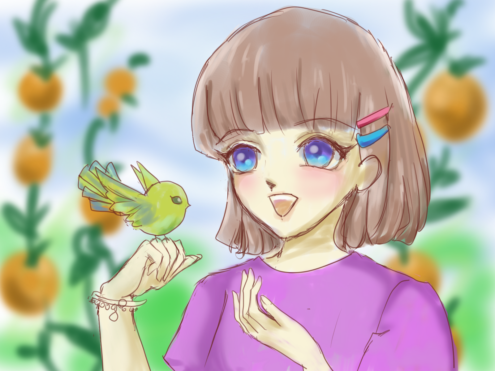 Feed me and sing with me Athicha A. - 插图 ART street