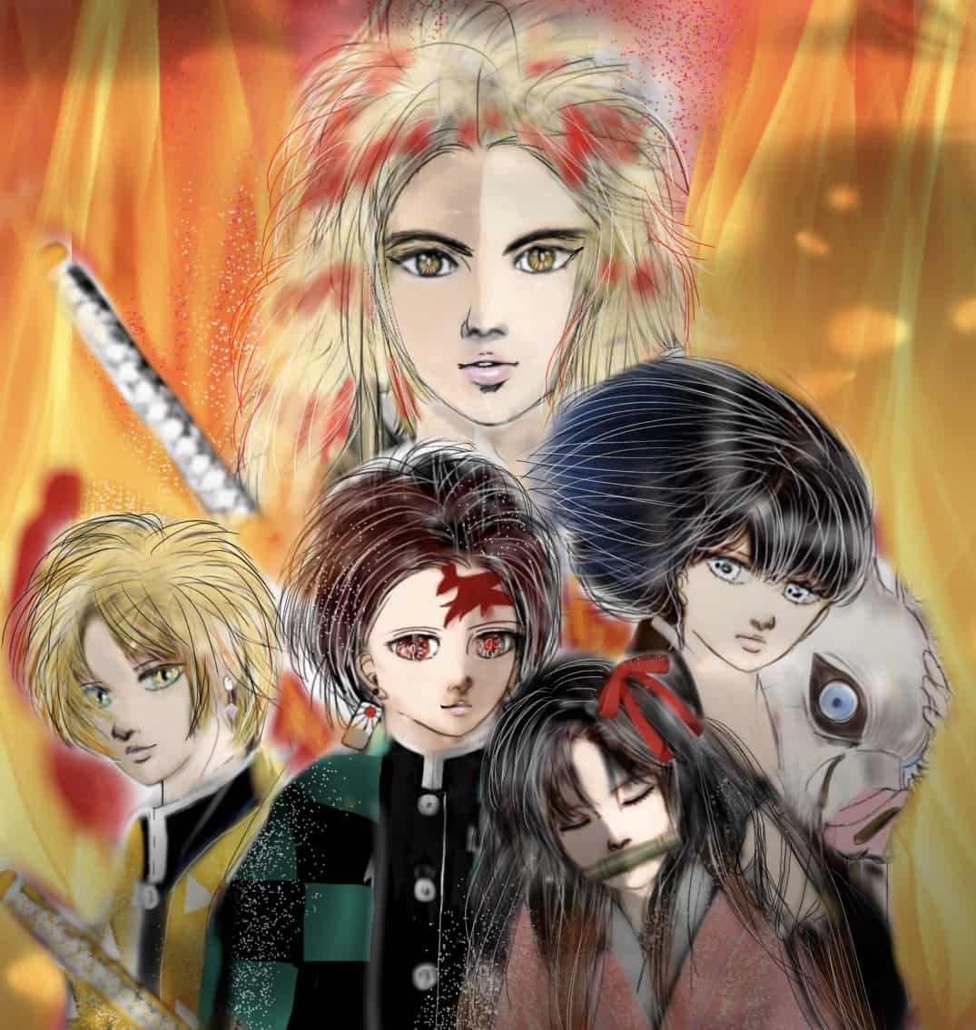 鬼滅の刃無限列車編 imoa - Illustrations ART street