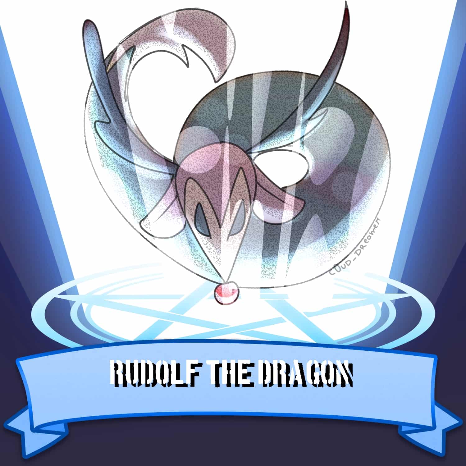 Rudolf the dragon Officialcloud_dreamer - 插图 ART street