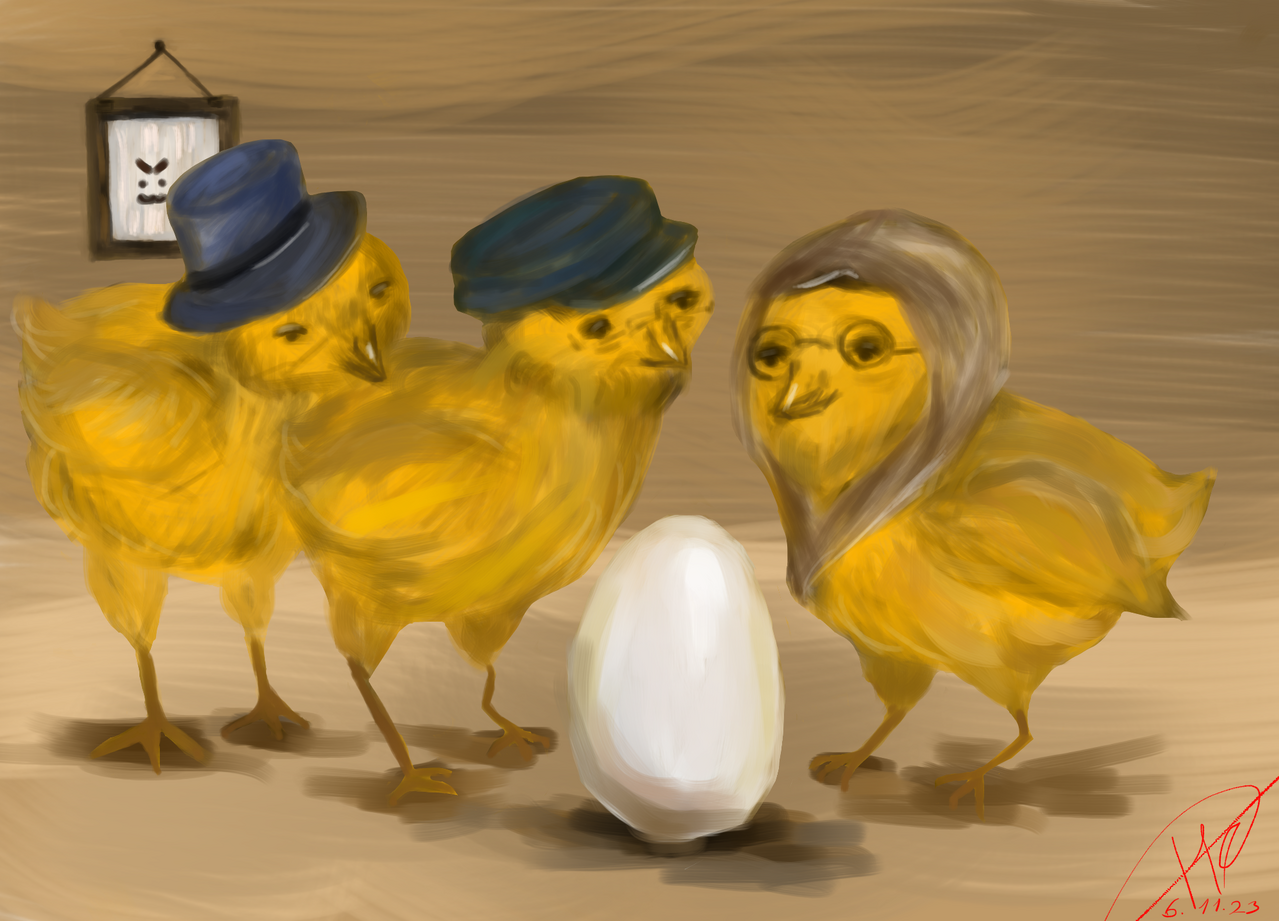 the chicken family nisUko - 插图 ART street
