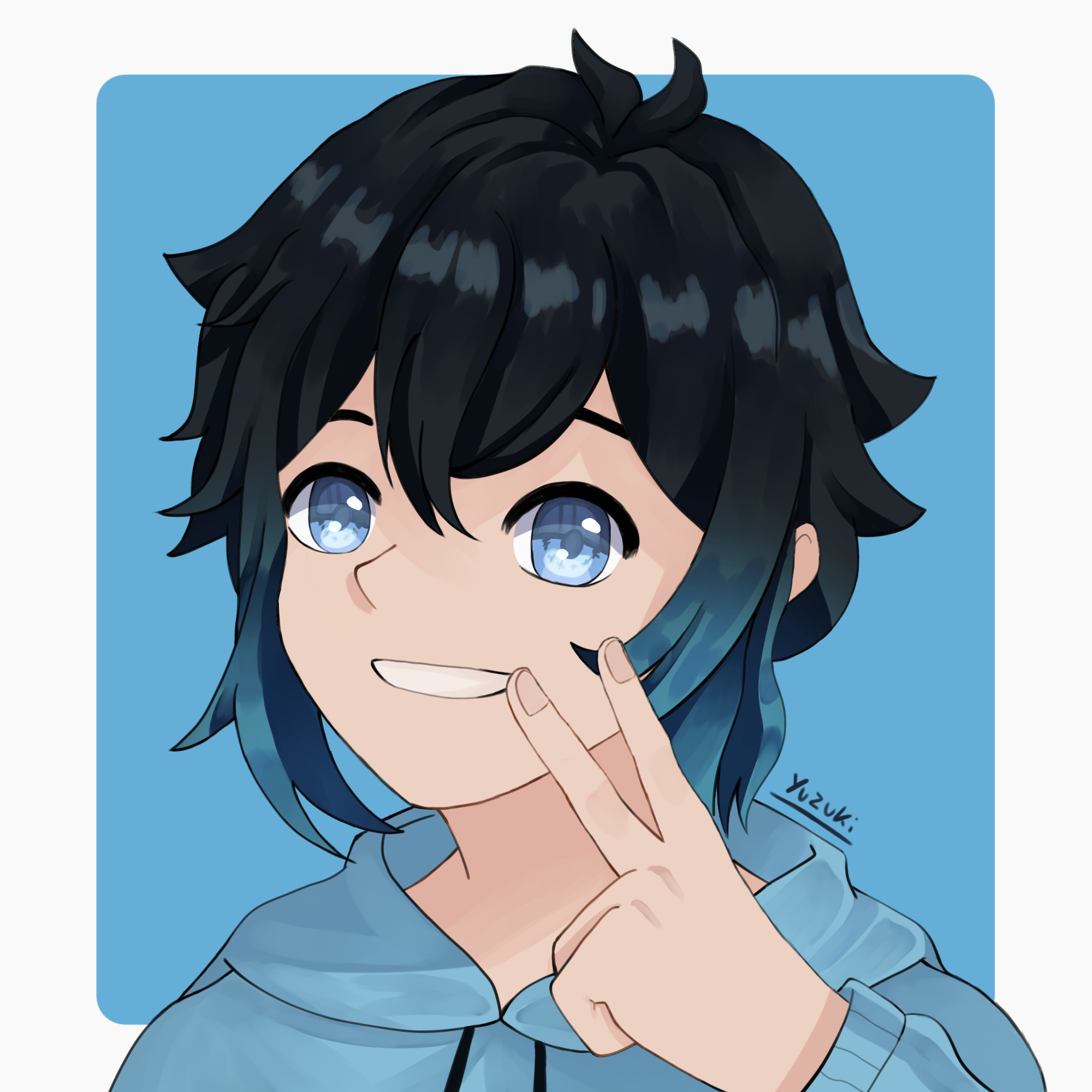 Entry for Log's pfp contest :D 🇵🇭 Yuzuki. - 插图 ART street