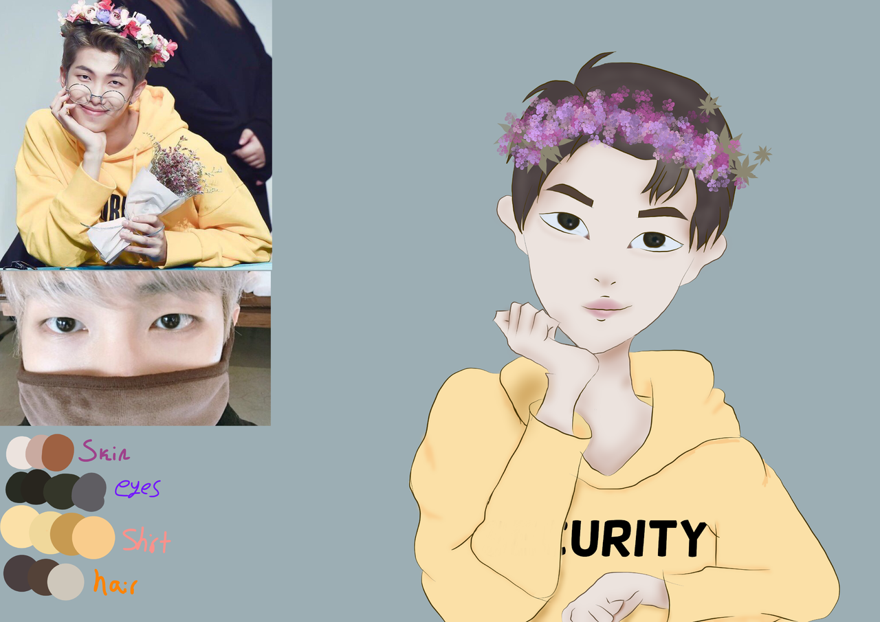 Namjoon BTS Jneco - Illustrations ART street