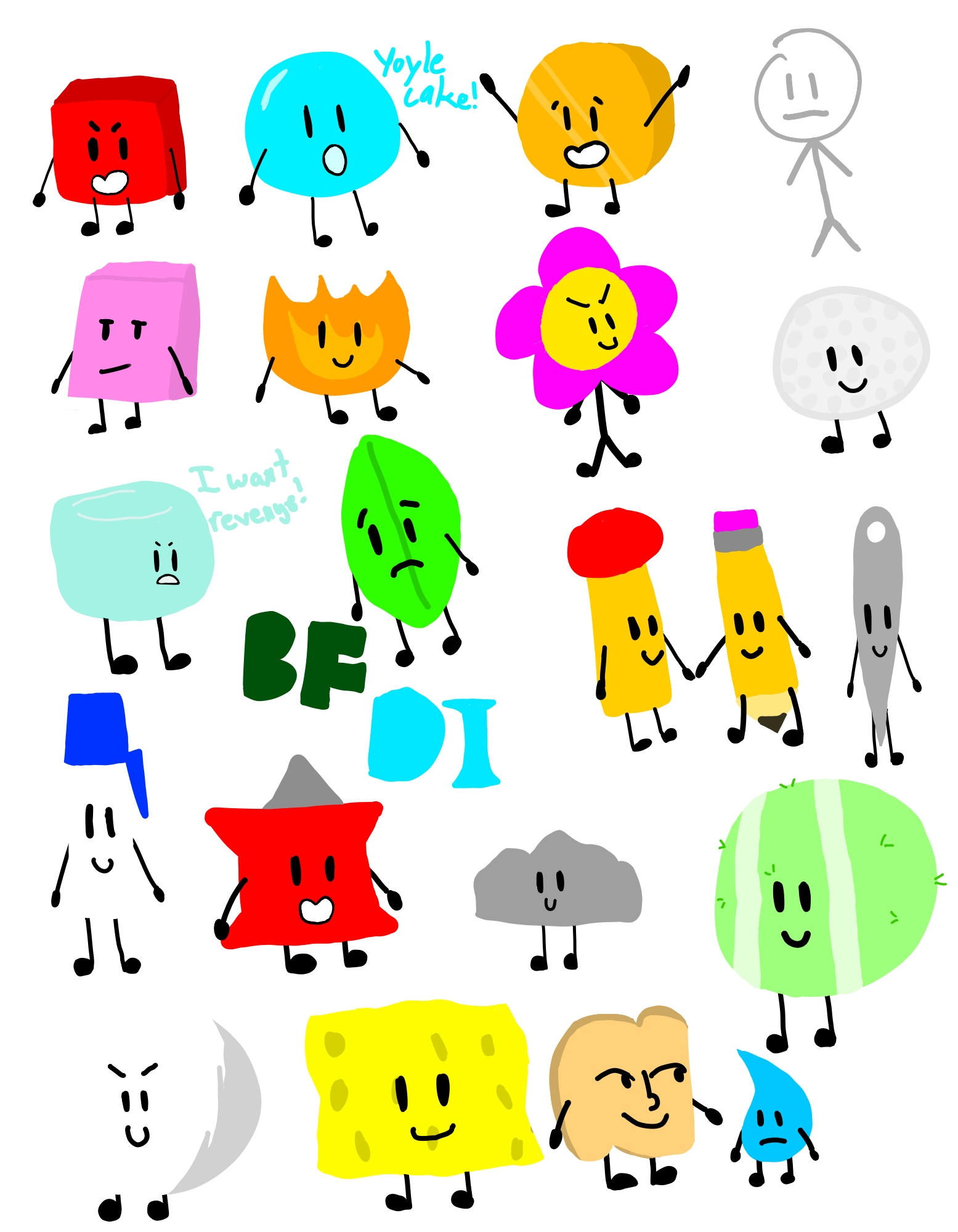 Bfb Bfdi Characters Pictures To Pin On Pinterest Pinsdaddy Sexiezpix