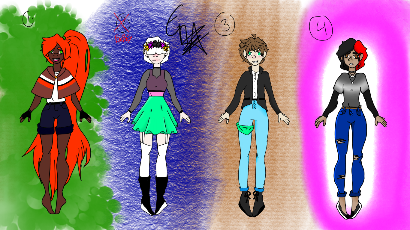 Adopts #2 :3 ᴍᴏᴅᴇ-ꜱᴇɴᴘᴀɪ© - Illustrations ART street