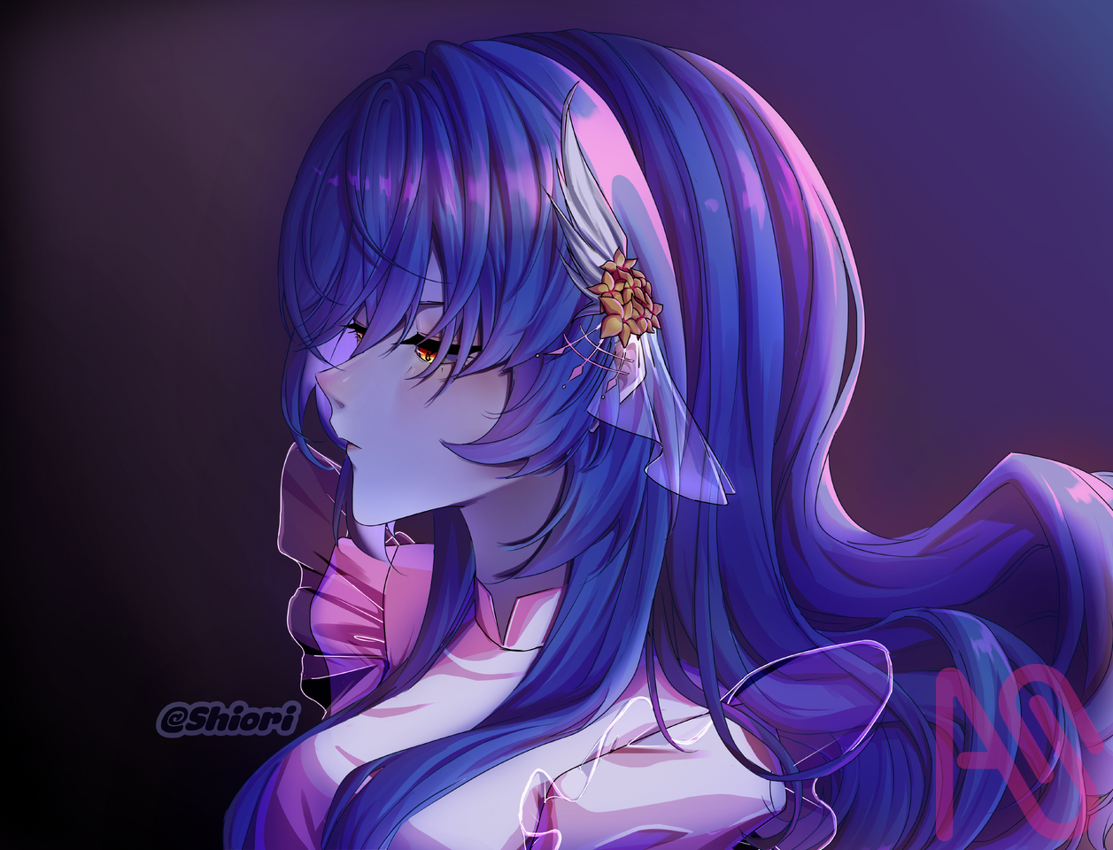 Umi Shiori Yumeoji - Illustrations ART street