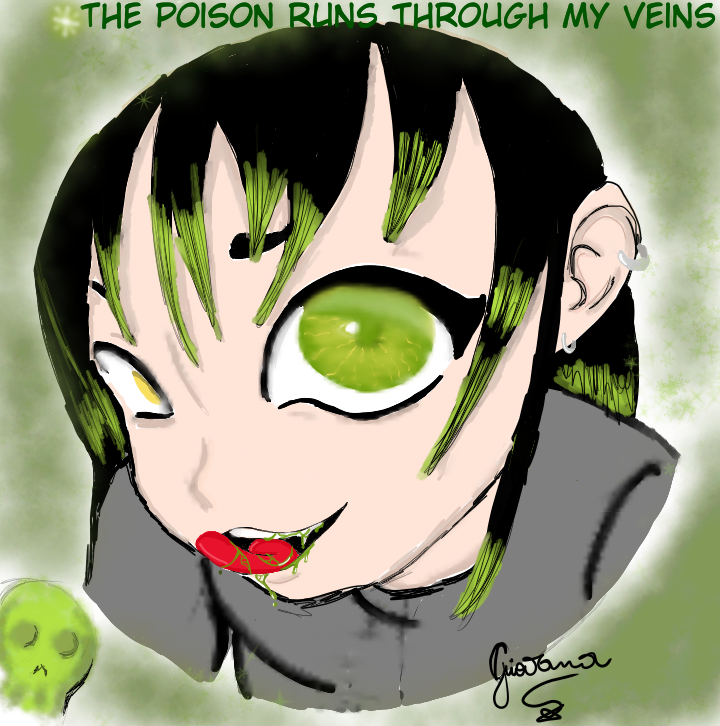 Poison girl oc Giih_Veneziani - Illustrations ART street