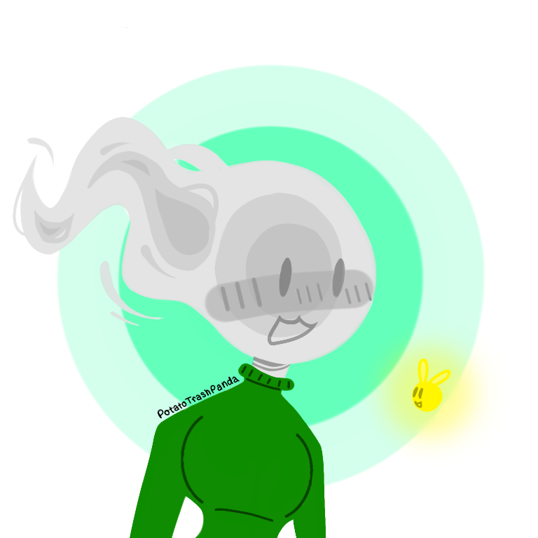 Smoke Girl OC | Fuma PotatoTrashPanda - Illustrations ART street