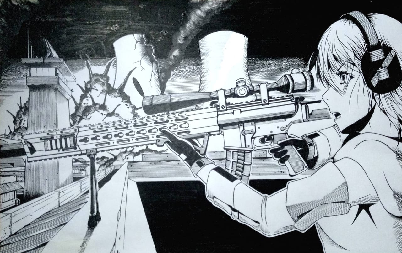 "Target locked!" akato.art - 插图 ART street