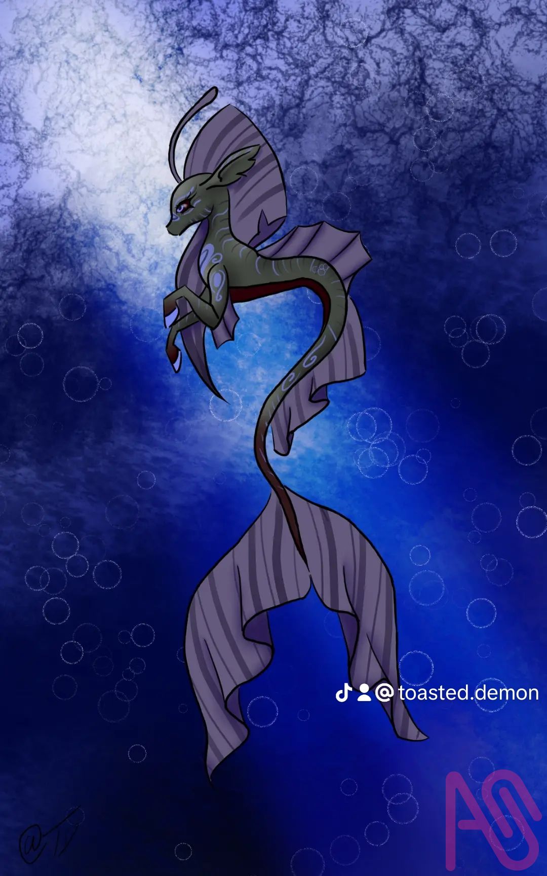 Mlp oc Toasted demon - Illustrations ART street