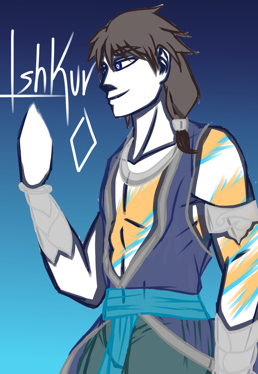 Ishkur, dios de las tormentas y las lluvias Flügel - 插图 ART street