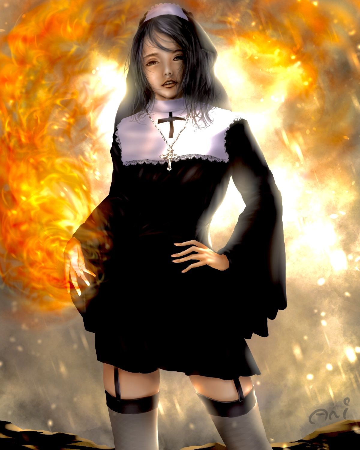 独善的な祝福 -self-righteous blessing- ANI【アニ】 - Illustrations ART street