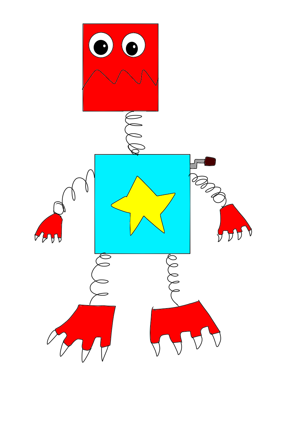 project playtime:Boxy boo 블랙블드 - Illustrations ART street