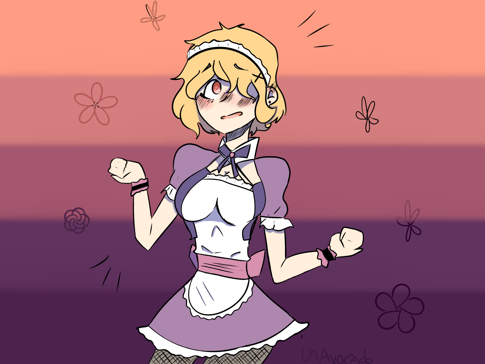 Maid uwu zolucidio - Illustrations ART street