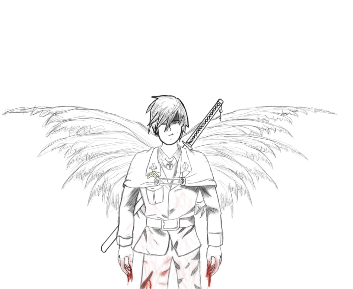 Angel oc Pizzaroll - Illustrations ART street