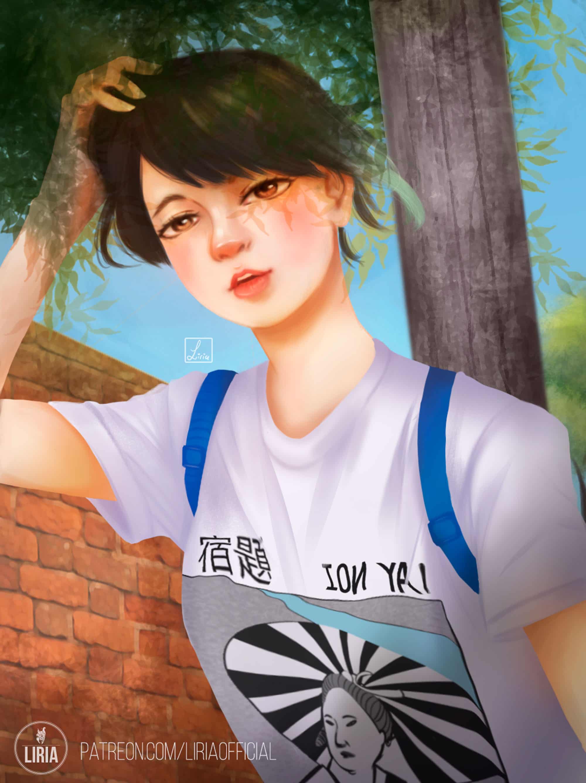 Ilonka Portrait-Fanart Liria - Illustrations ART street