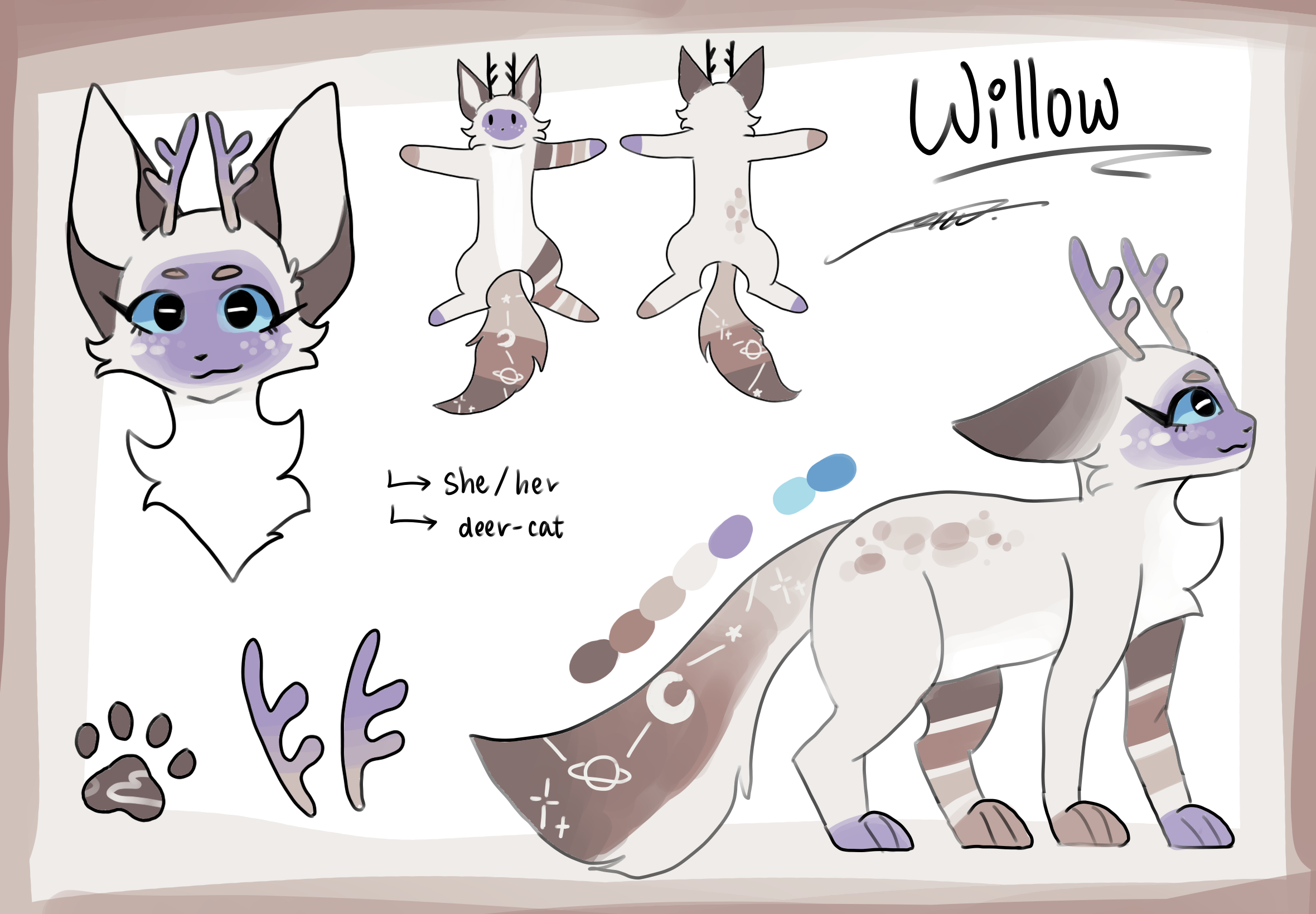 Willow (sona) ref sheet Carrot_willow - Illustrations ART street