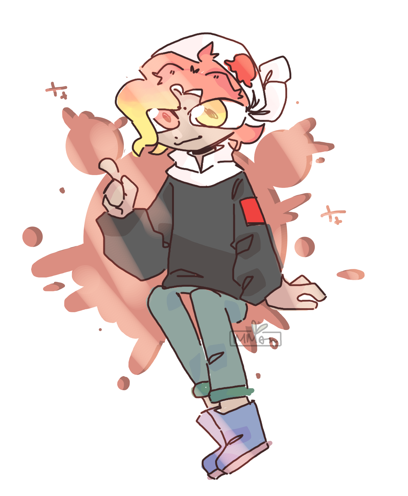 a splatoon oc mint mochi - Illustrations ART street