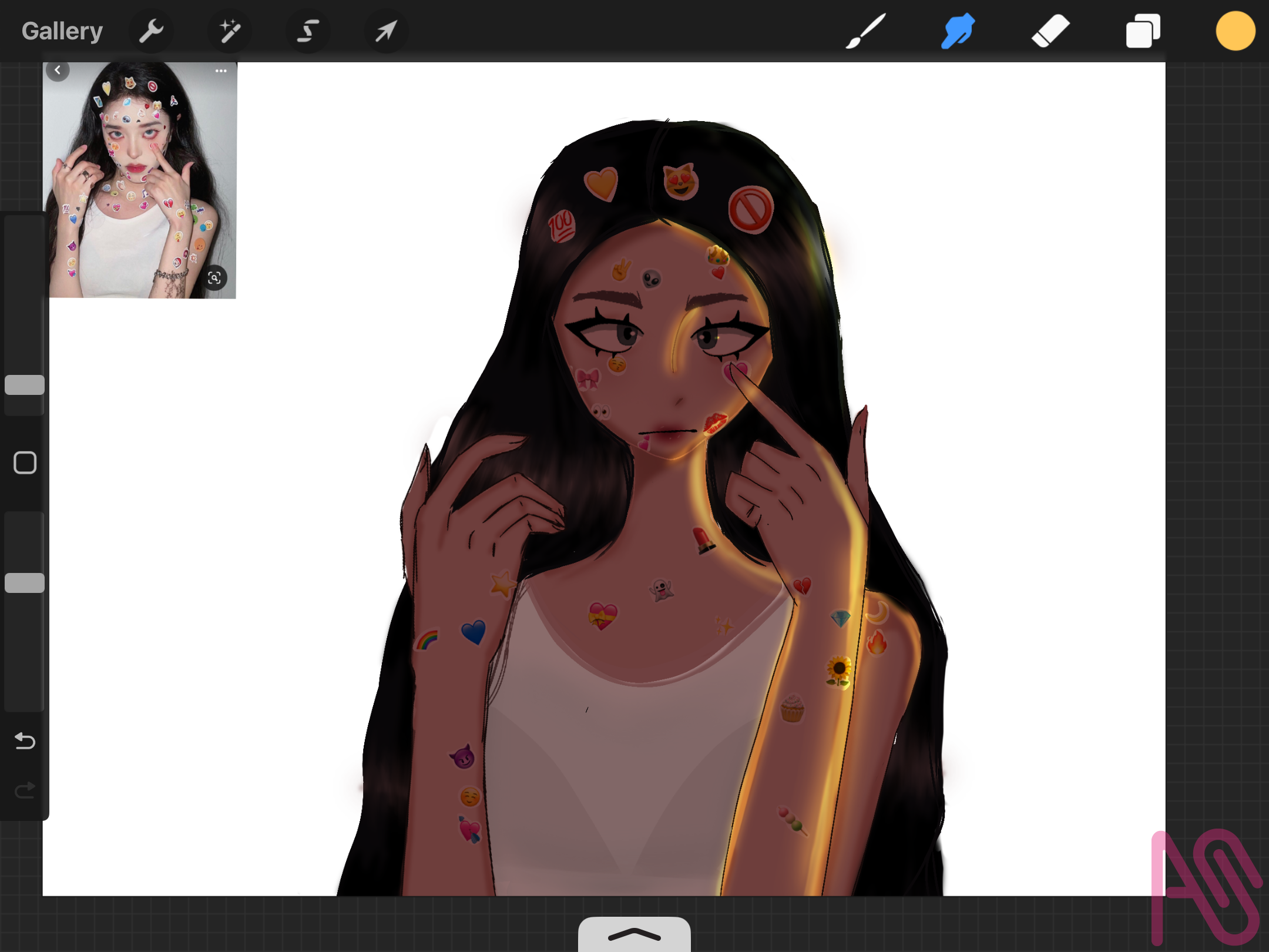 Lighting practice ★ Stardust ★ - Illustrations ART street