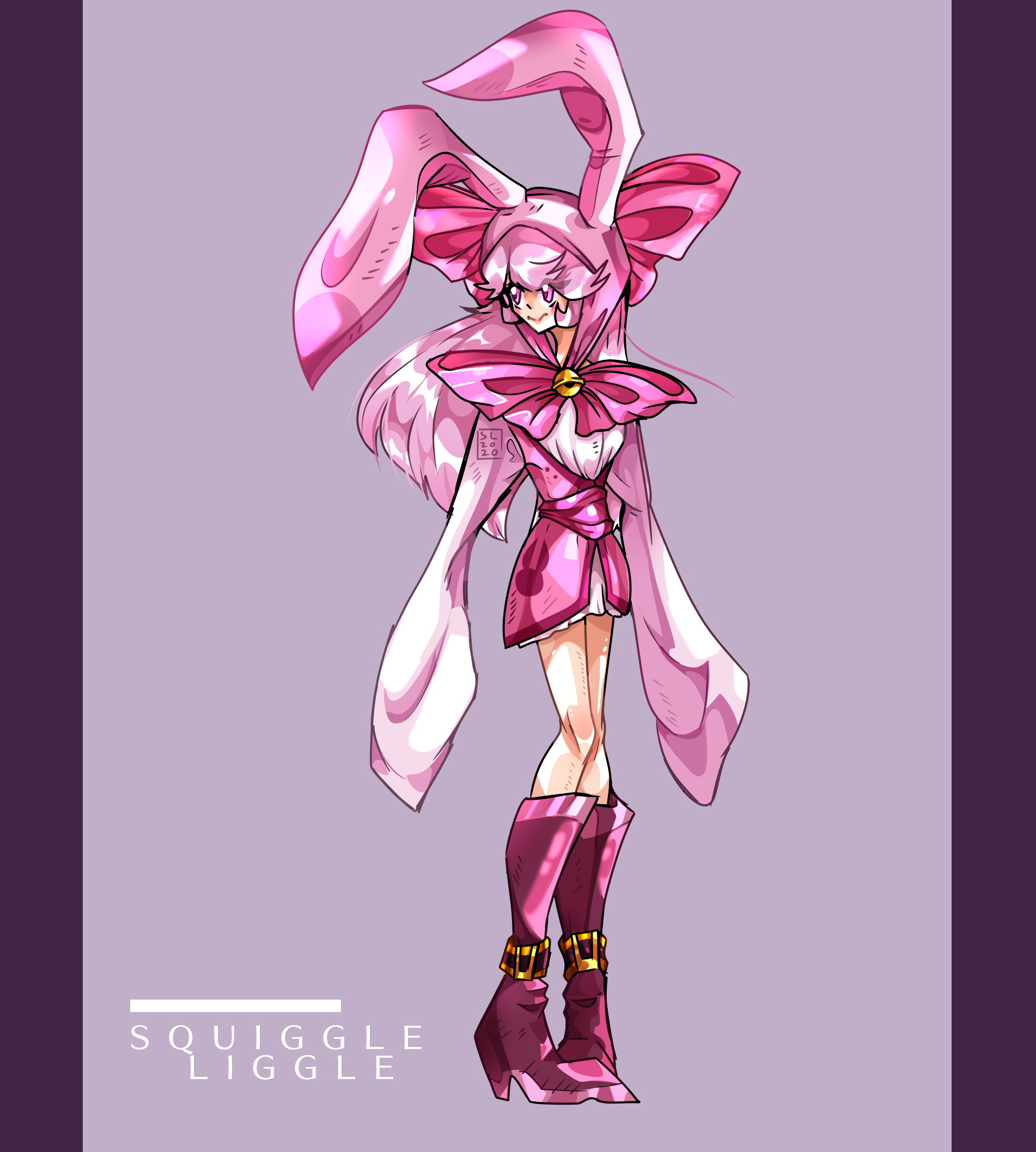 Oc redesign for someone on Ig Squiggle Liggle - Illustrations ART street
