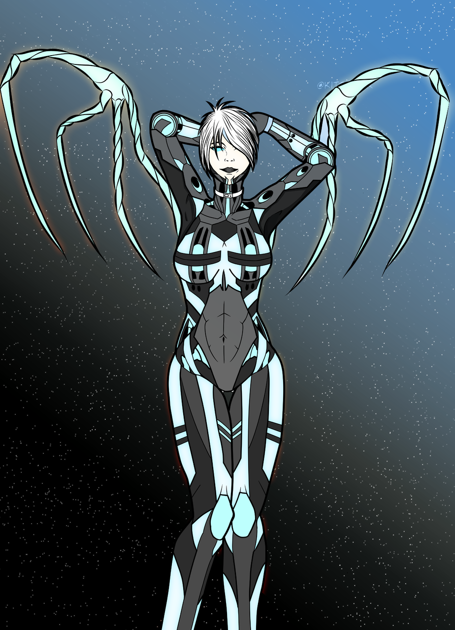 Cyber Goth .Kitsune. - Illustrations ART street