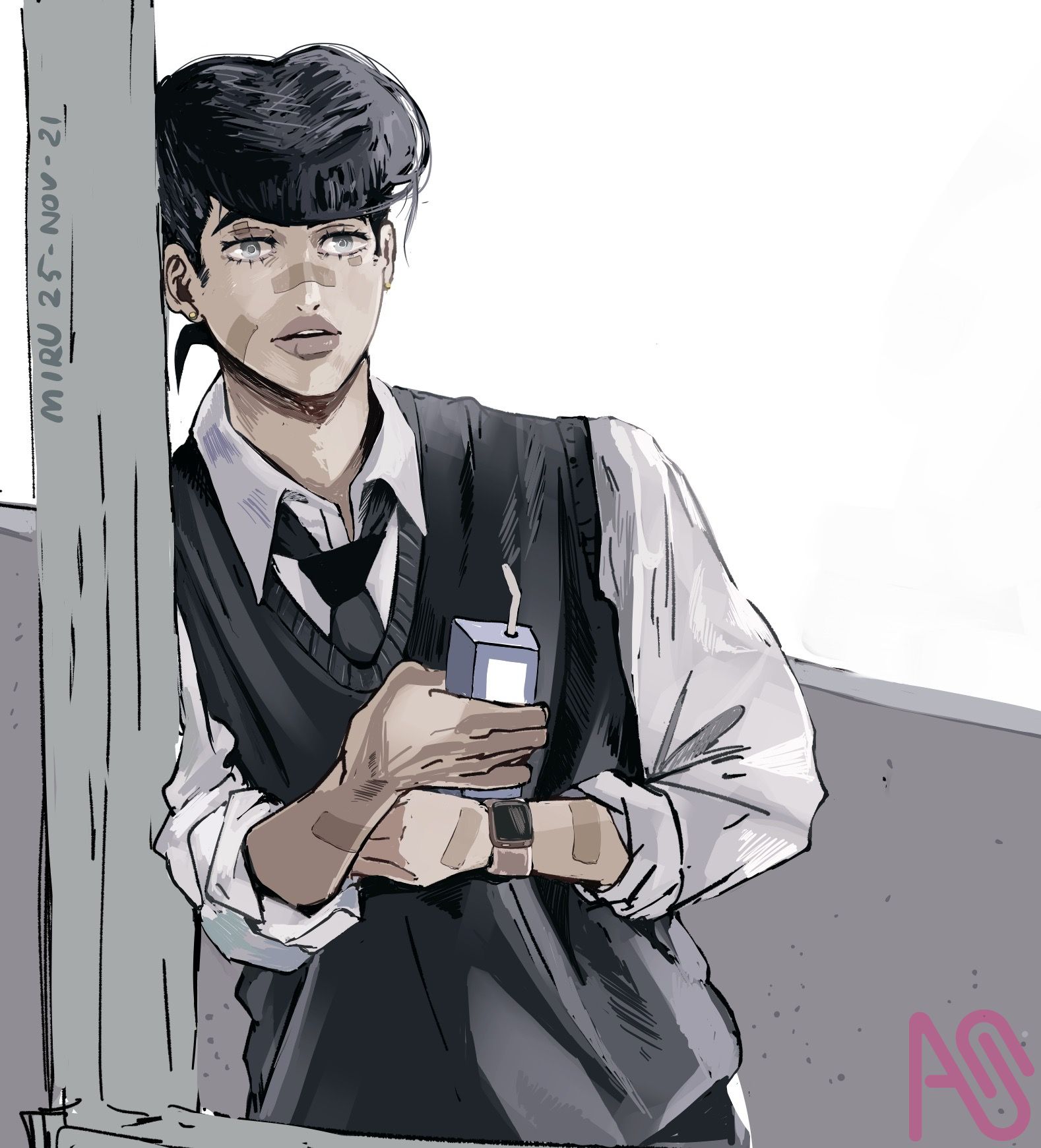 Josuke Staring Miruミル - Illustrations ART street