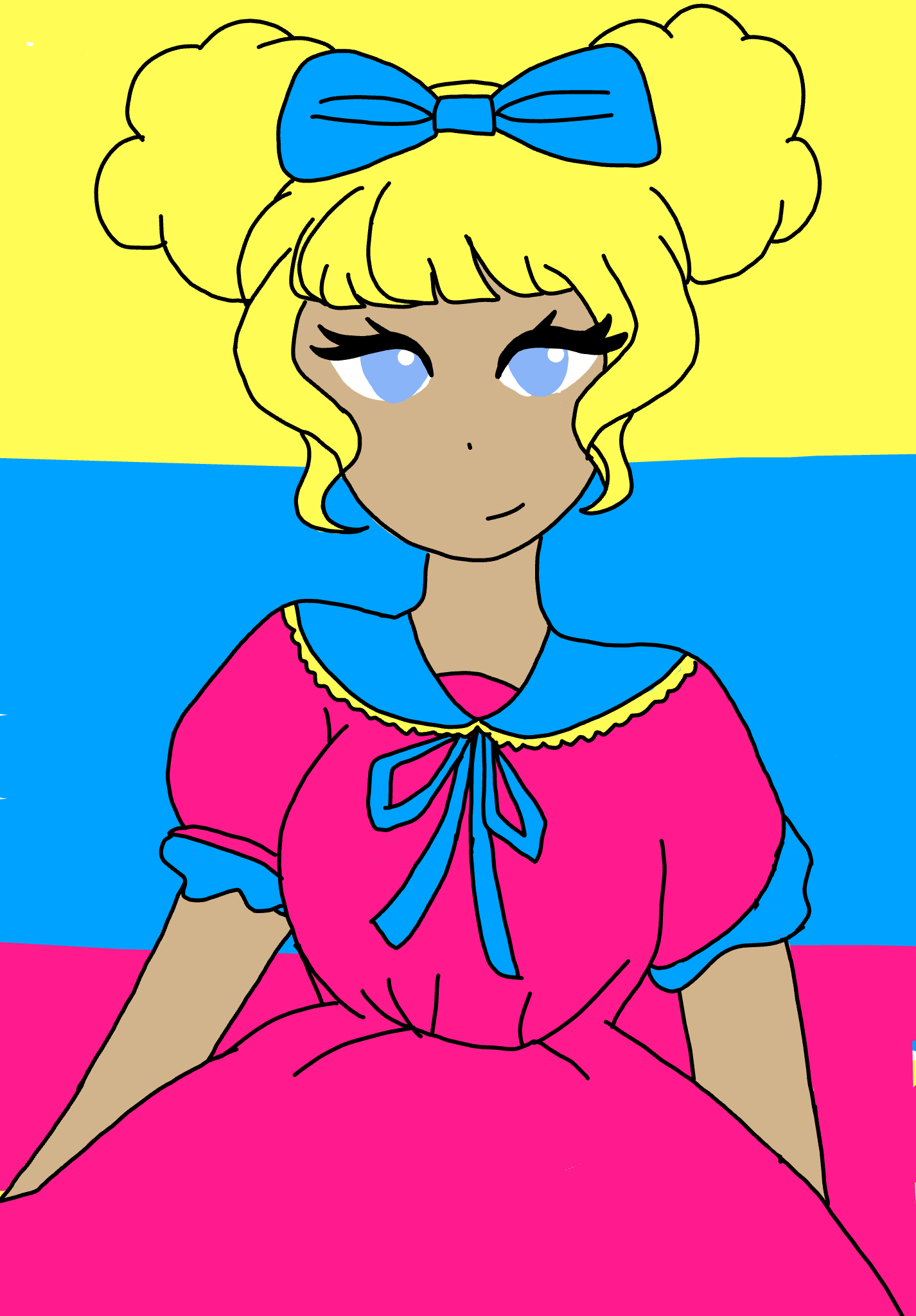 For pride month (pan) Lacedoodles - Illustrations ART street