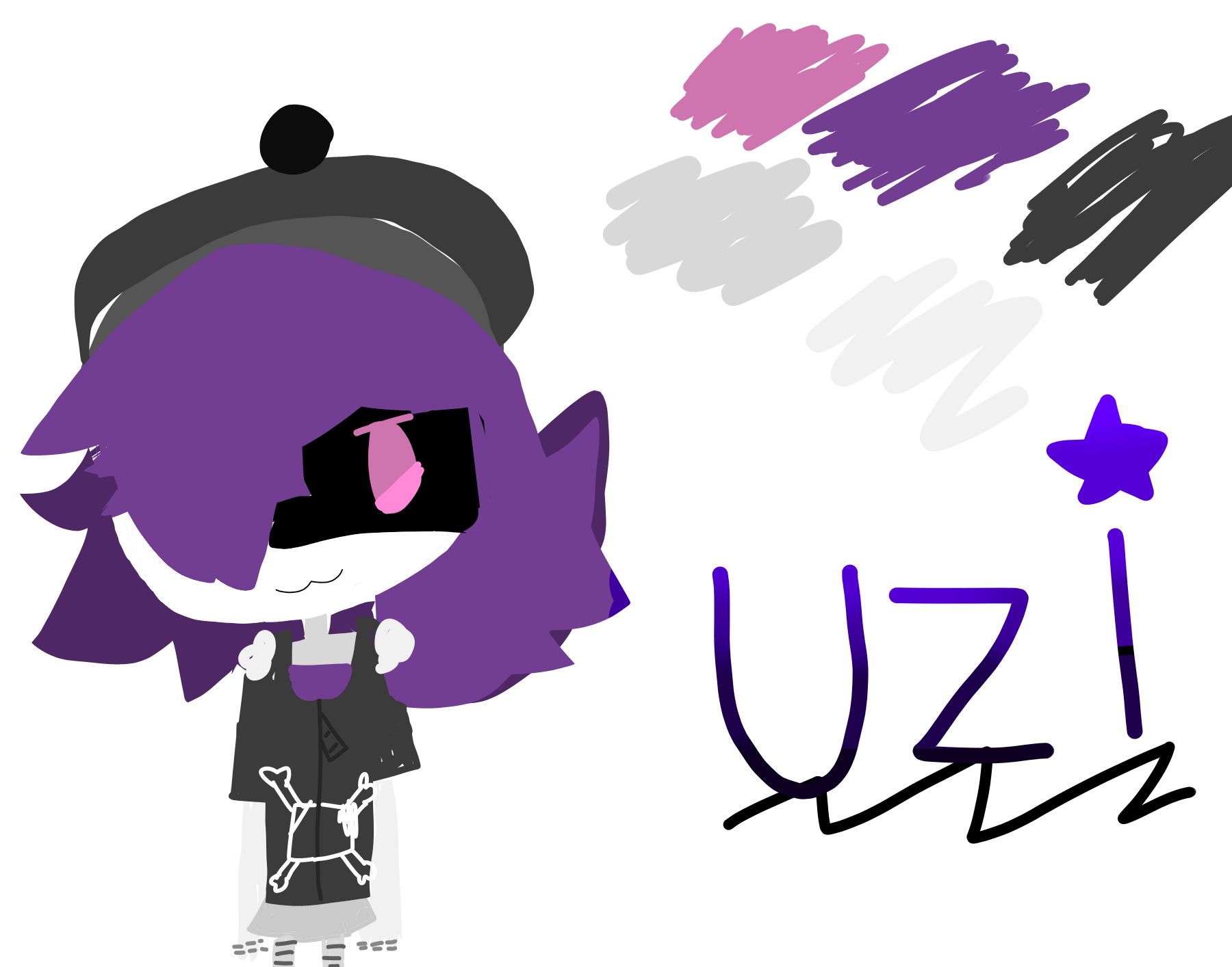 UZIIIIIIIIIIII "'M1ss_K1ta"' - Illustrations ART street