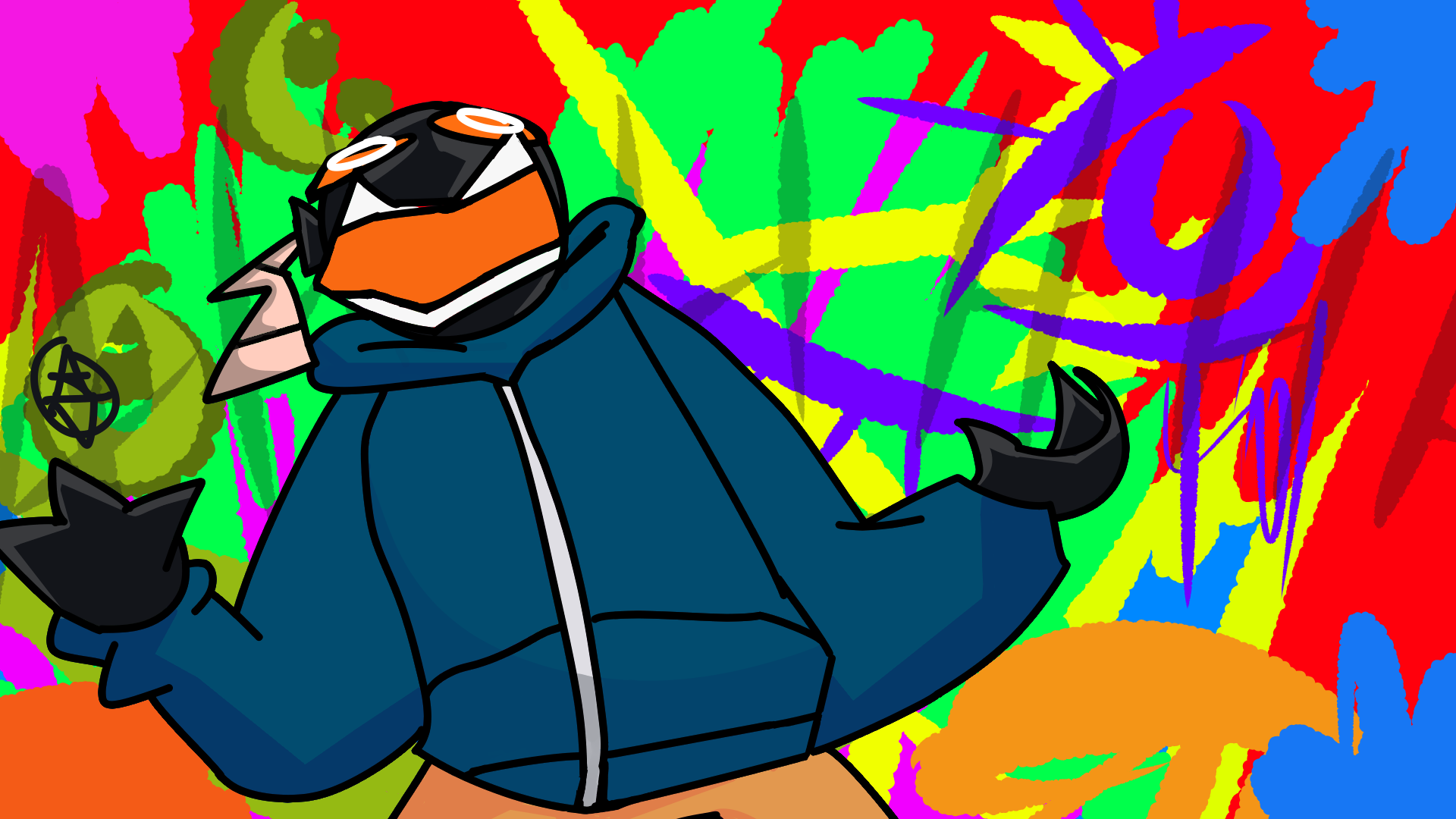 Whitty Screaming Granite - Illustrations ART street