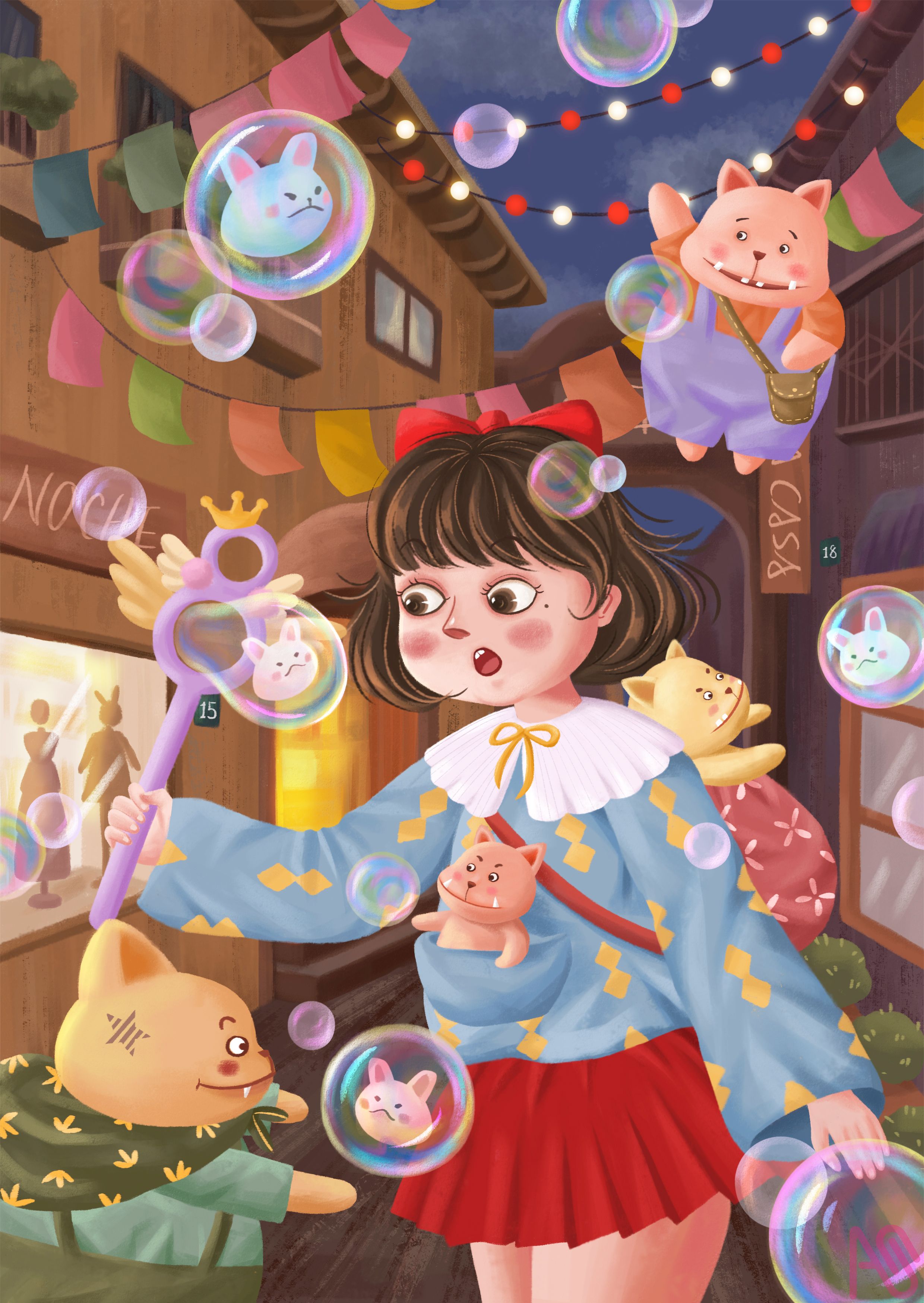 Bubbles Hailey - Illustrations ART street