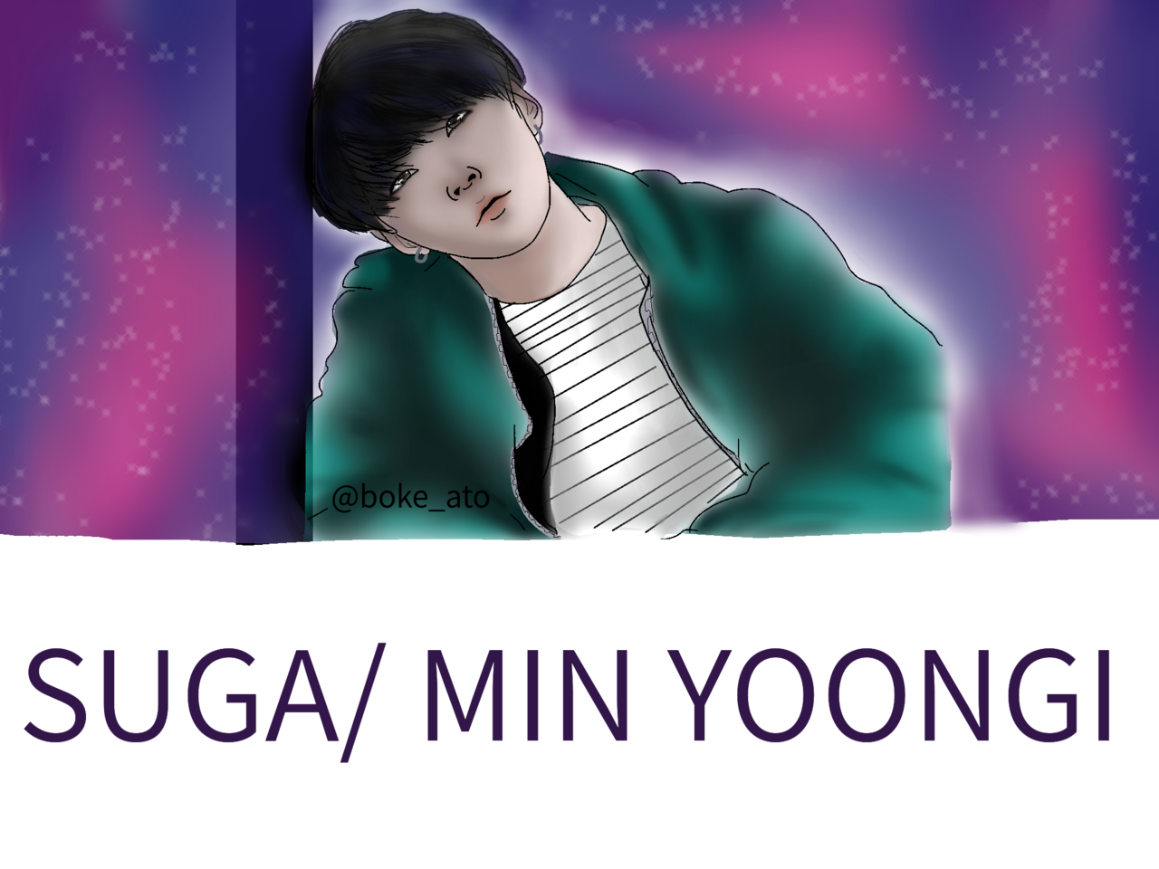 SUGA Boke_ato - Illustrations ART street