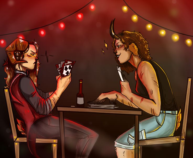 "You're losing your touch, shortstack." Itz_Liminal_alt - Illustrations ...