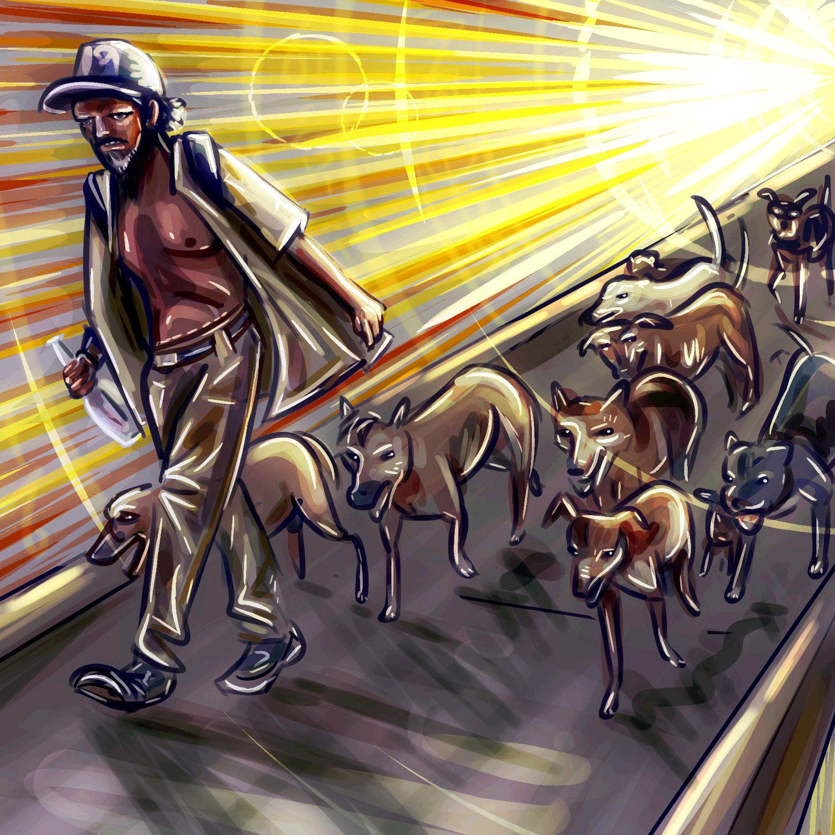 random Alex N.U - Illustrations ART street