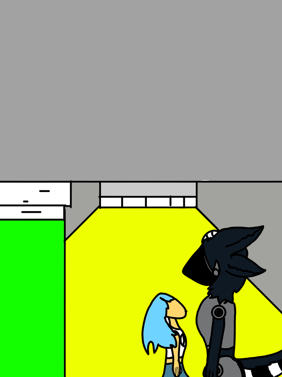 Lab protogen That dinomask furry - Illustrations ART street